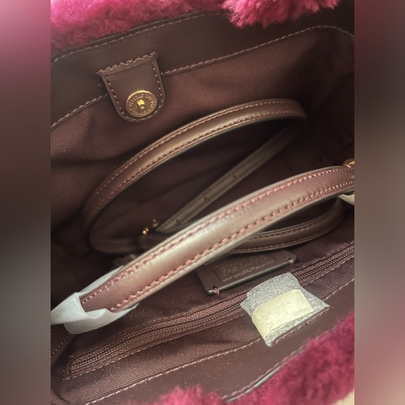 Coach | Bags | New Coach Shearling Tote Bag | Poshmark